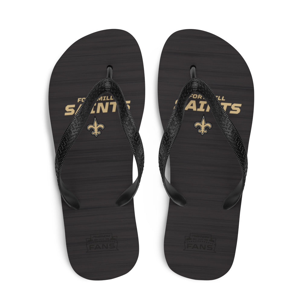 Fort Mill Saints Flip-Flops — Phenom Fans